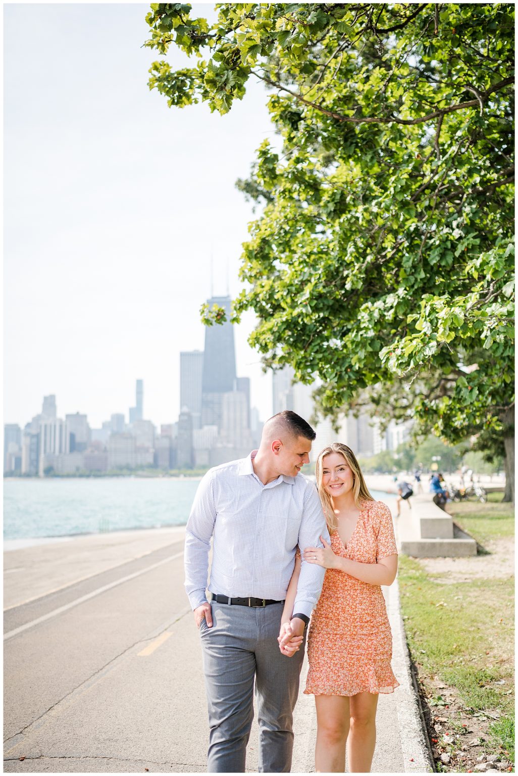 Lincoln Park Engagement Session | Devyn & Jordan