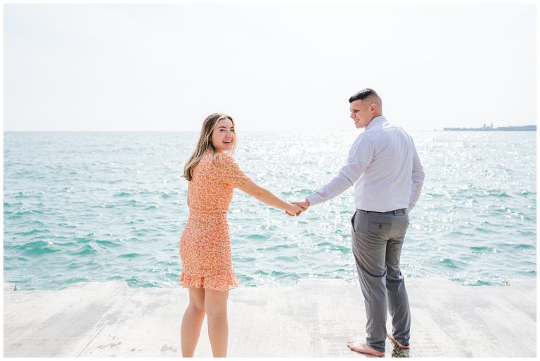 Lincoln Park Engagement Session | Devyn & Jordan